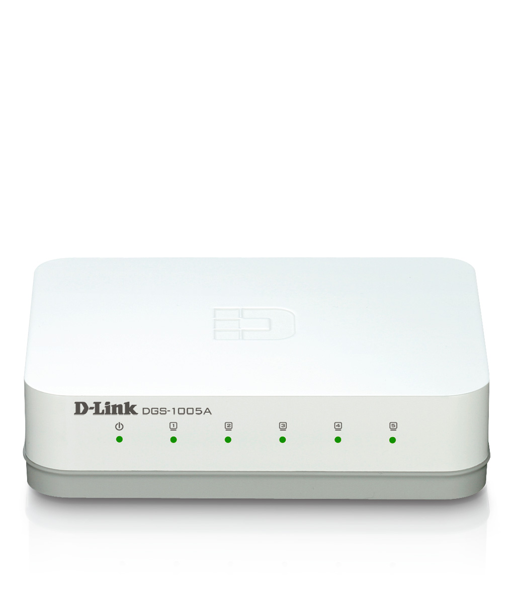 DGS-1005A - 5-Port Gigabit Desktop Switch In Plastic Casing Singapore
