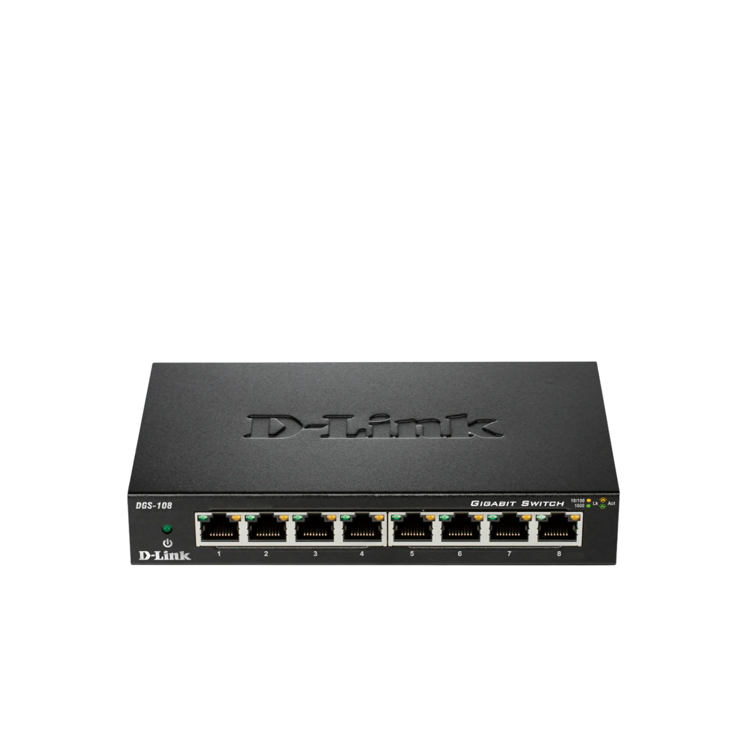 D-Link DGS-108 | 8-Port Gigabit Unmanaged Desktop Switch – D-Link ...