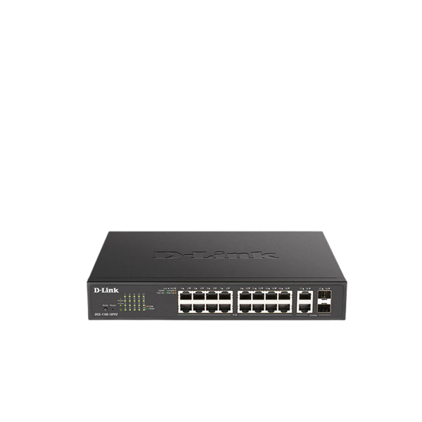 18-Port Gigabit PoE Smart Managed Switch – D-Link International Pte Ltd