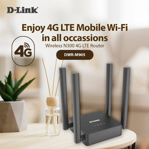 D-Link DWR-M905 | 4G LTE N300 Mobile Router with LAN & WAN – D-Link ...