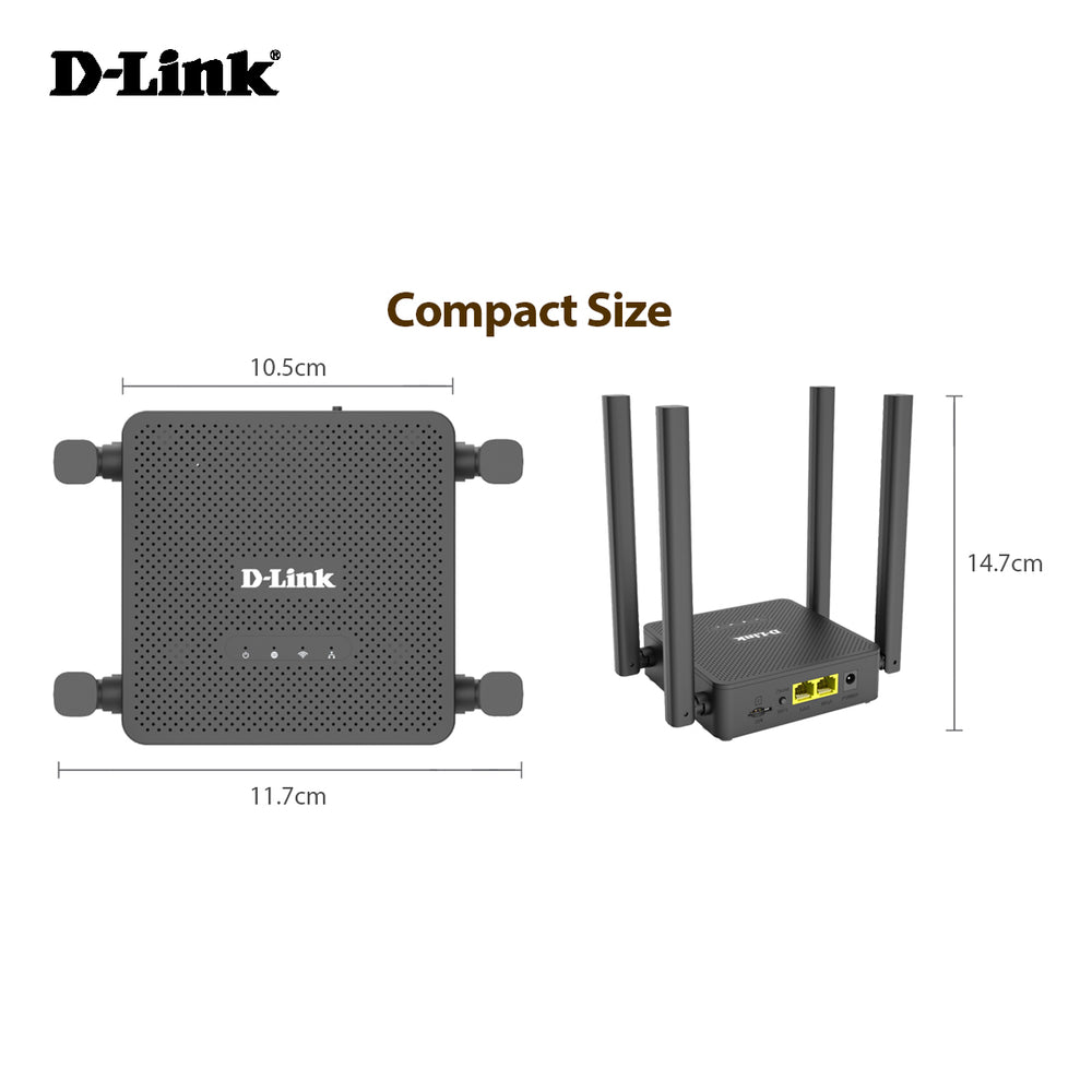 D-Link DWR-M905 | 4G LTE N300 Mobile Router with LAN & WAN – D-Link ...