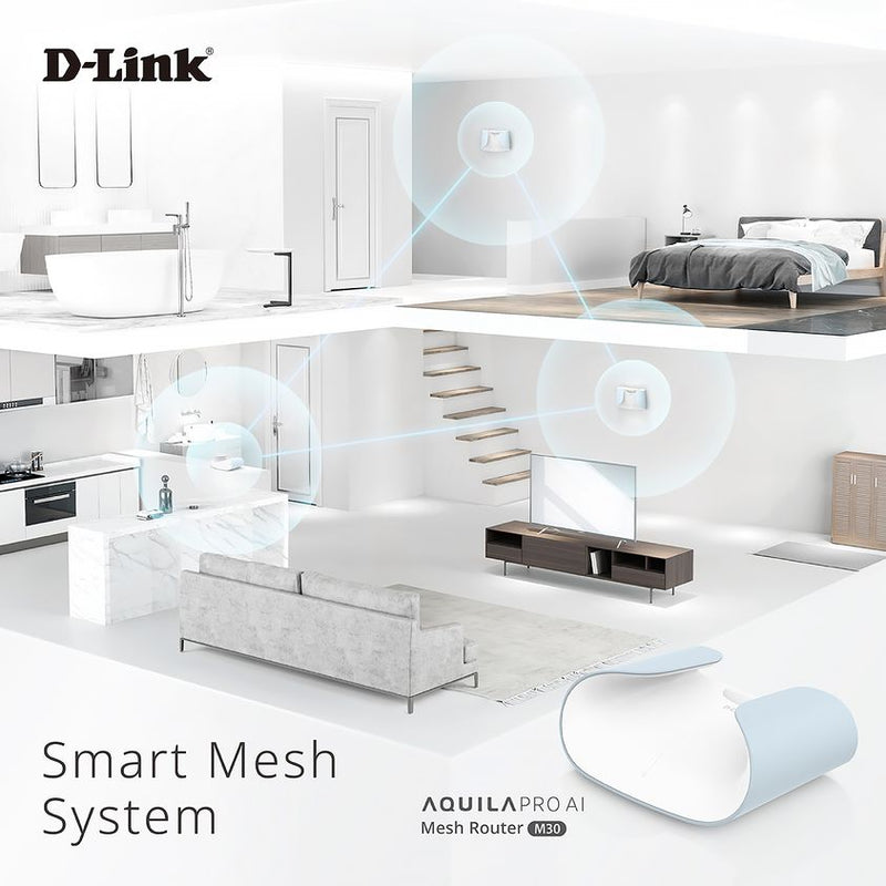 D-Link M30 (1P) (2P) (3P) | AX3000 Wi-Fi 6 Smart Mesh Router – D-Link ...