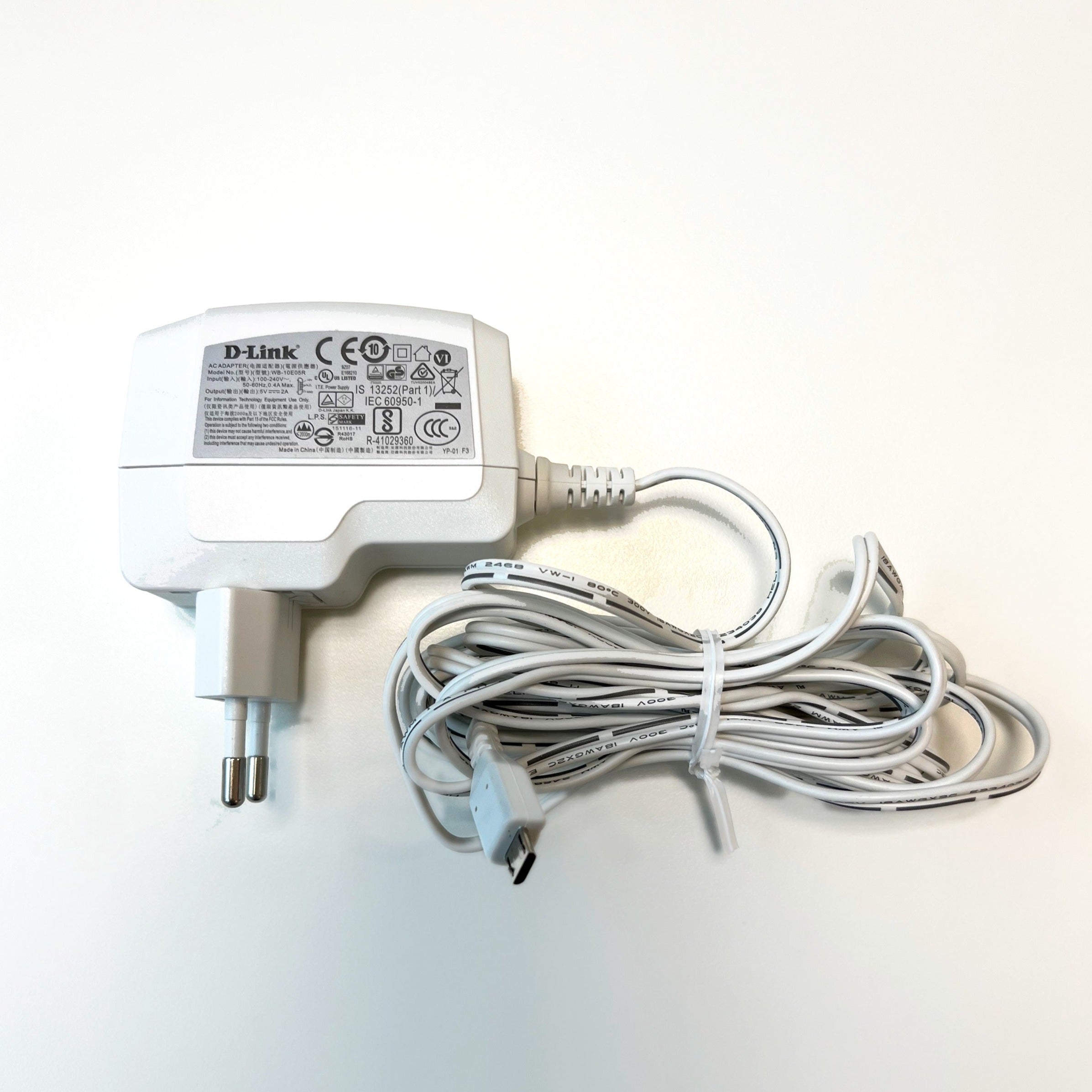D-Link DCS-8525LH Power Adapter | DCS-8525LH Power Adapter DC Output 5V ...